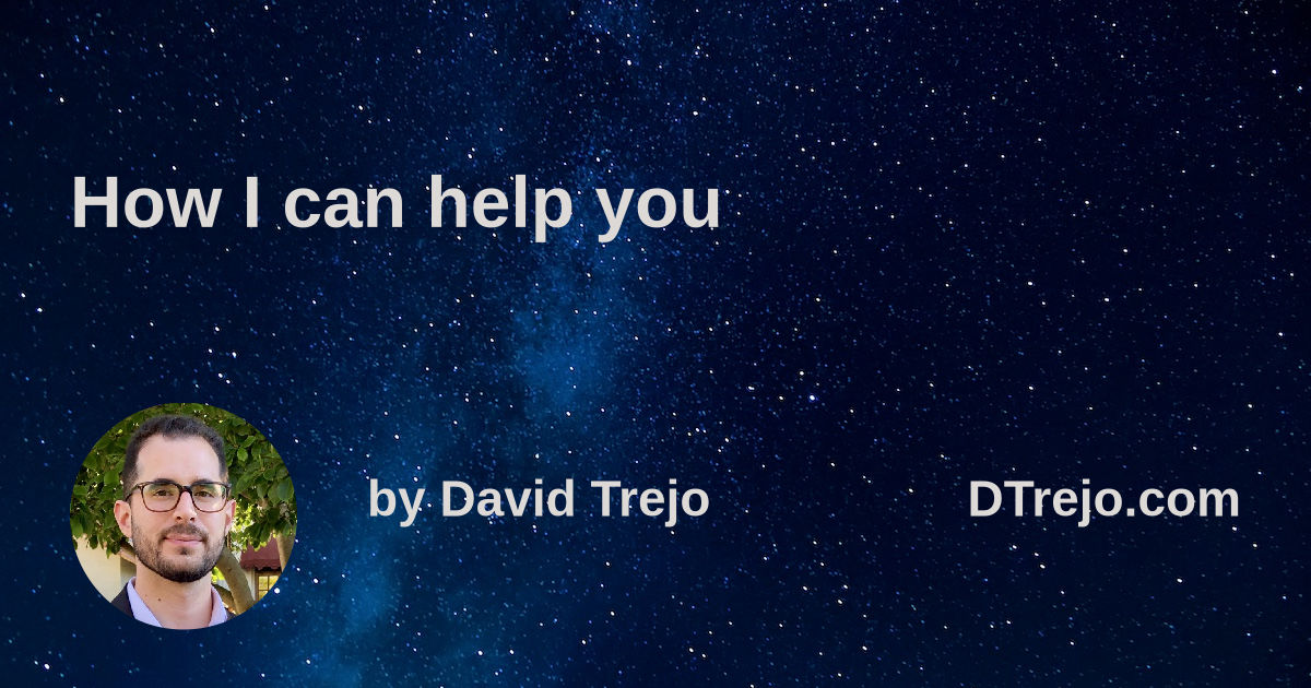 How I can help you